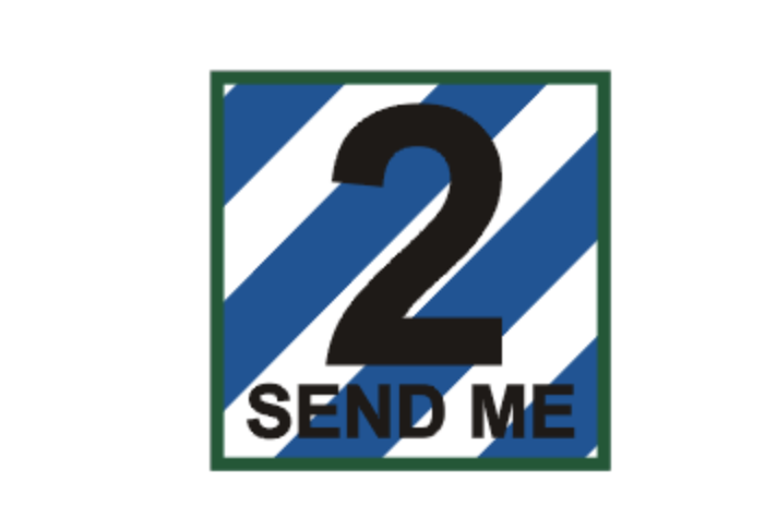 3" 2nd brigade 3rd infantry 2 send me army bumper sticker decal usa ...