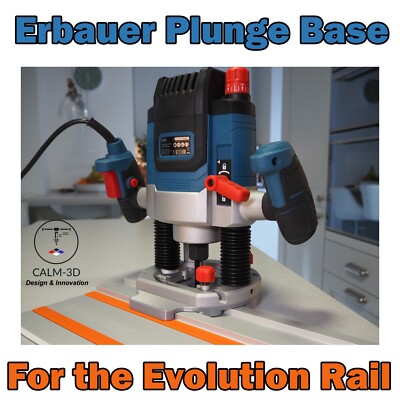 Erbauer ER2100 Compatible Router Base for use on the Evolution Rail ...