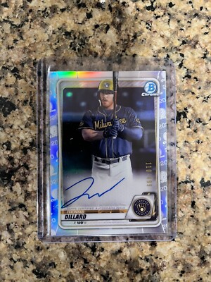 2020 Bowman - Chrome Prospects Autographs #CPA-TDI Thomas Dillard 110/ ...