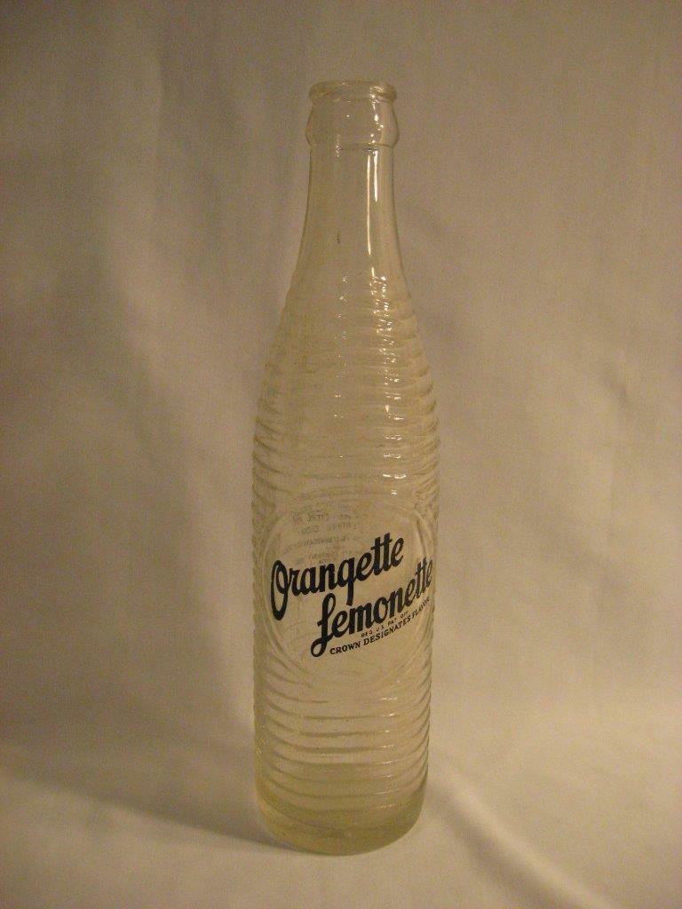 VINTAGE ORANGETTE / LEMONETTE 10 OUNCE BOTTLE - UNIQUE | eBay