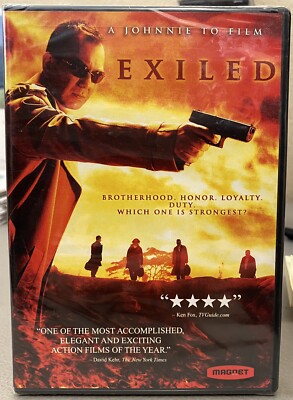 SEALED Exiled Johnnie To Hong Kong Action DVD Anthony Wong | eBay