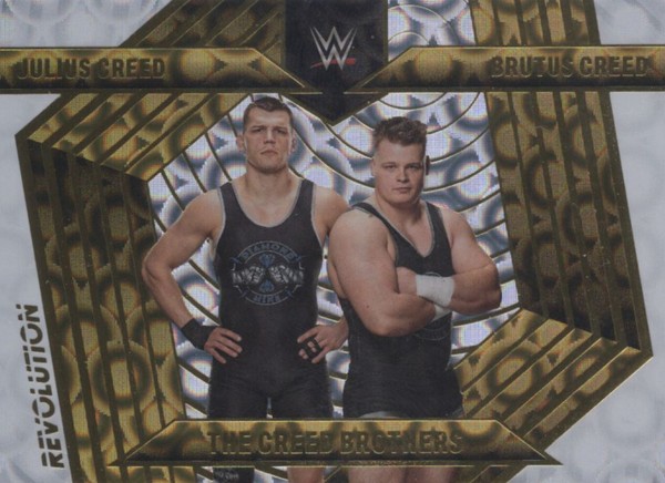 2023 Panini Revolution WWE - Tag Teams Groove #140 Julius Creed, Brutus ...