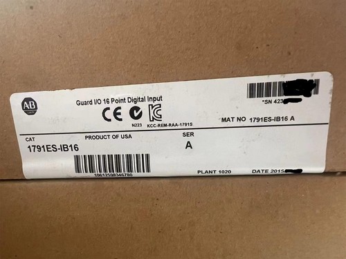 1791ES-IB16 /A Guard I/O 16 Point Digital CompactBlock Safety Input ...