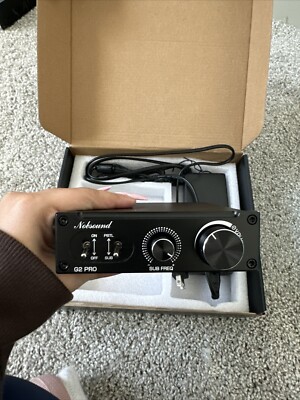 Nobsound G2 Subwoofer Power Amplifier Mini Mono SUB Amp 100W PBTL BTL ...