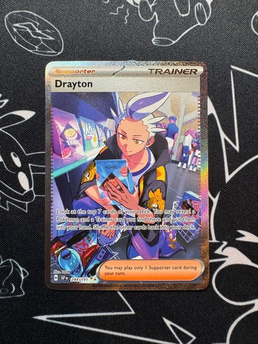 Drayton 244/191 Pokemon TCG Surging Sparks Special Illustration Rare ...
