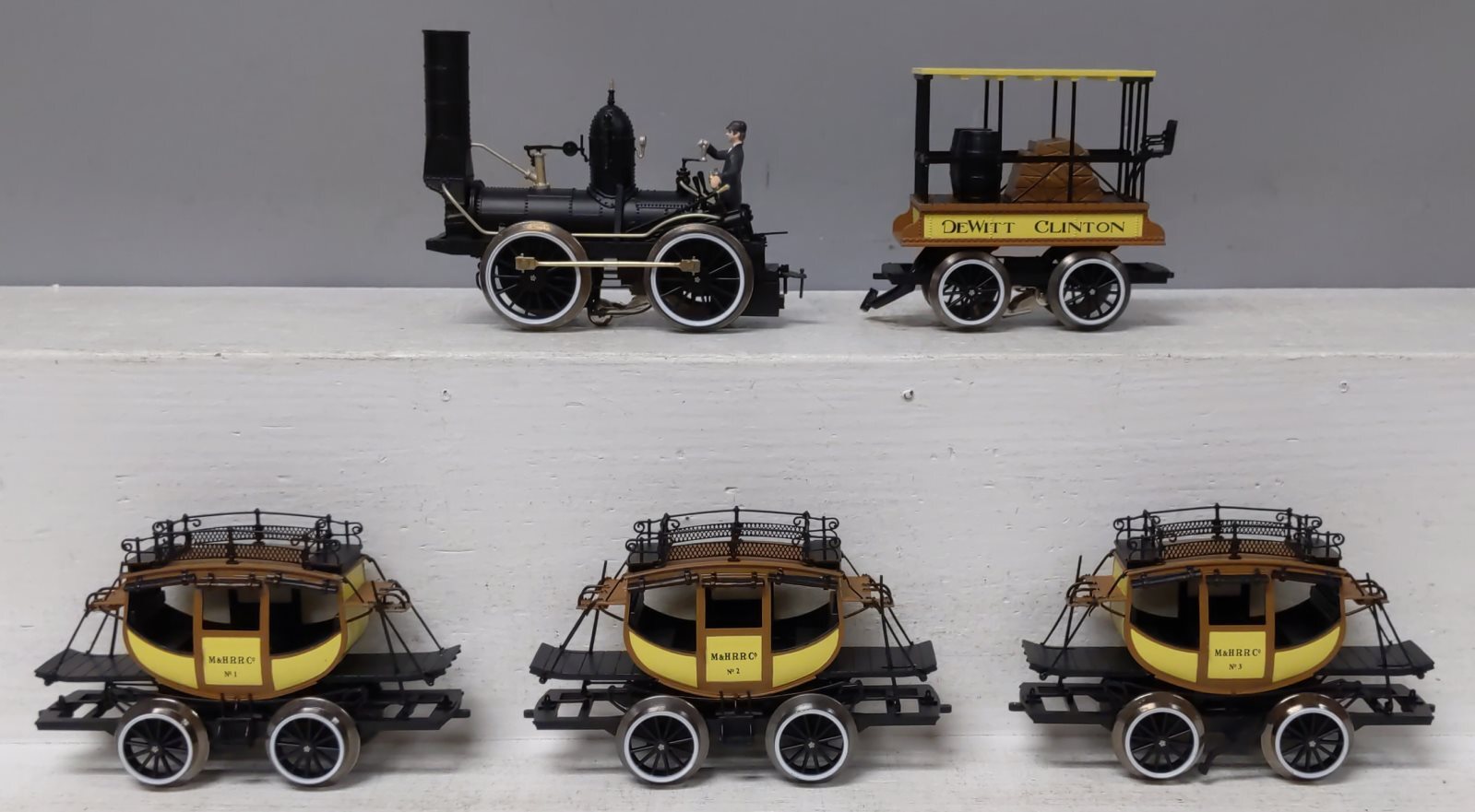 Dewitt Clinton Steam Passenger Train Set 6-11164 Lionel Heritage for ...