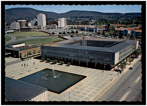 Postcard RPPC (Nucolor Vue) - Civic Square, Canberra, A.C.T. | eBay