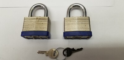 50 Millimeter Padlocks keyed alike 50MM heavy duty hardened shackles ...