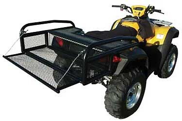 Kolpin ATV/UTV Collapsible Rear Drop Storage Rack Black (53300) | eBay