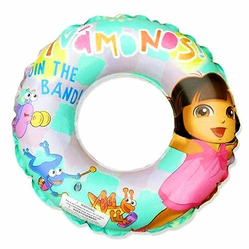 Water Sports Dora The Explorer & Boots Inflatable 20" Swim Ring Pool ...
