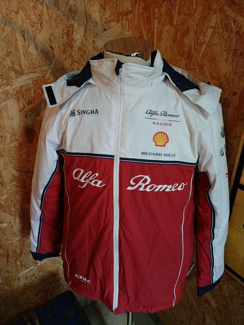 Alfa Romeo Racing Jacket Red x White F1 Pirelli SIZE … - Gem