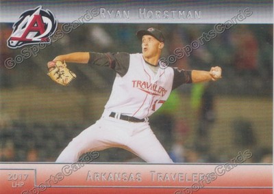 2017 Arkansas Travelers Ryan Horstman RC Rookie Seattle Mariners | eBay