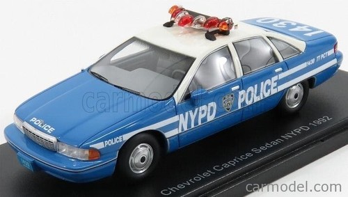 BoS 1992 CHEVROLET CAPRICE SEDAN NYPD NEW YORK POLICE 1:43*Brand New ...