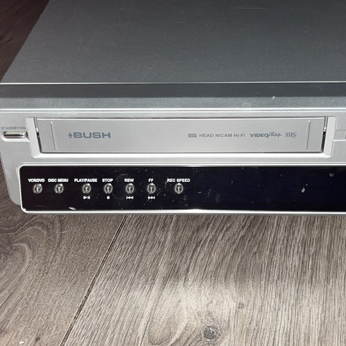 Bush DVRHS02 6 Head VCR DVD Player Combi Record VHS to DVD READ ...