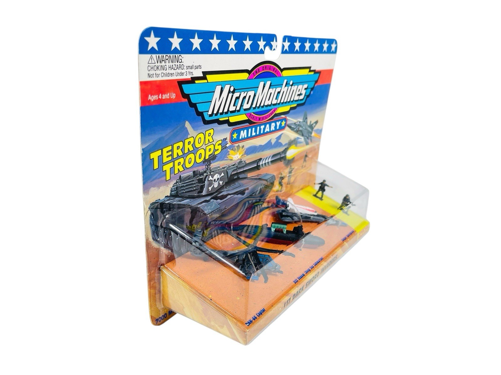 #7000 Galoob 1994 Micro Machine Military Terror Troops #17 DARK SWORD ...