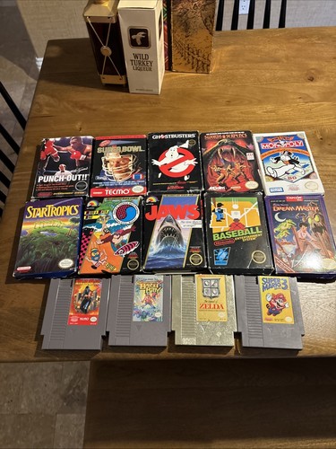 Nintendo Original NES w/ 14 Game Lot! | eBay