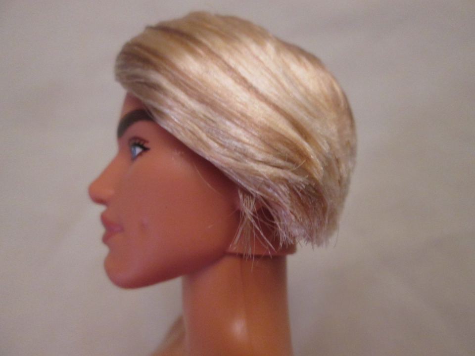 Nude Ken Kouture #1 Barbie Doll Model Muse Body Stand COA Blonde Blue ...