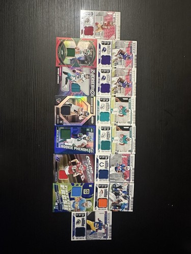 2024 NFL Patch LOT - (DESCRIPTION) - Rookies - QBs - Silver - Optic ...