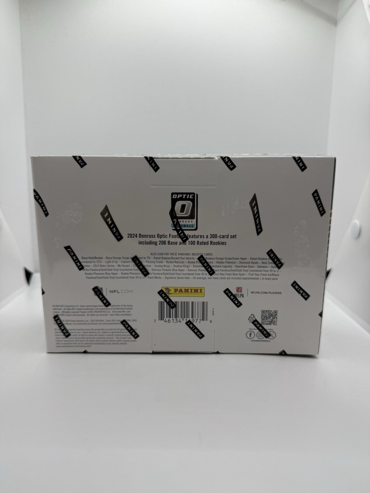 2024 Panini NFL Optic Donruss Football Trading Card Mega Box New/Sealed ...