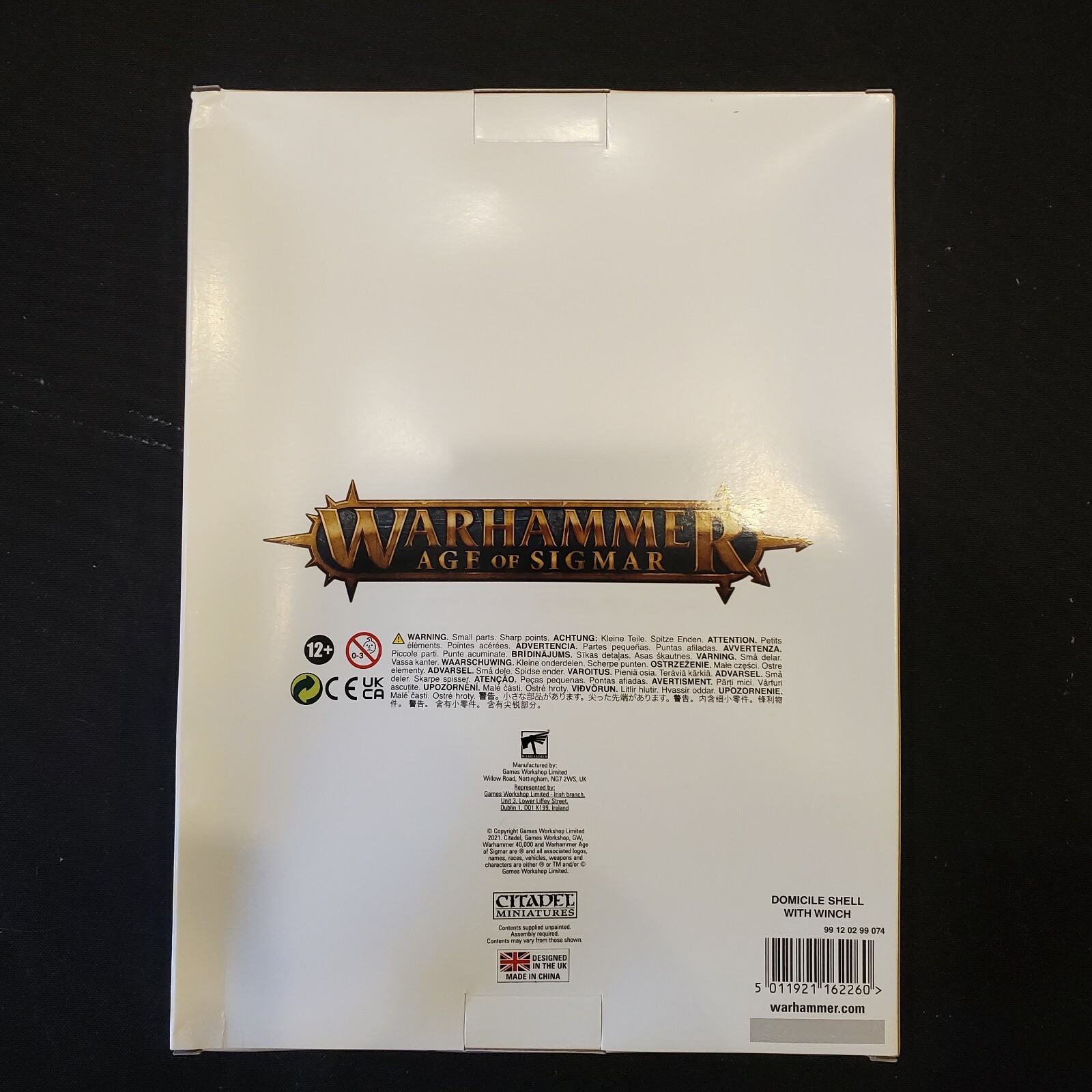 Warhammer Age of Sigmar: Domicile Shell with Winch GW Plastic NIB | eBay