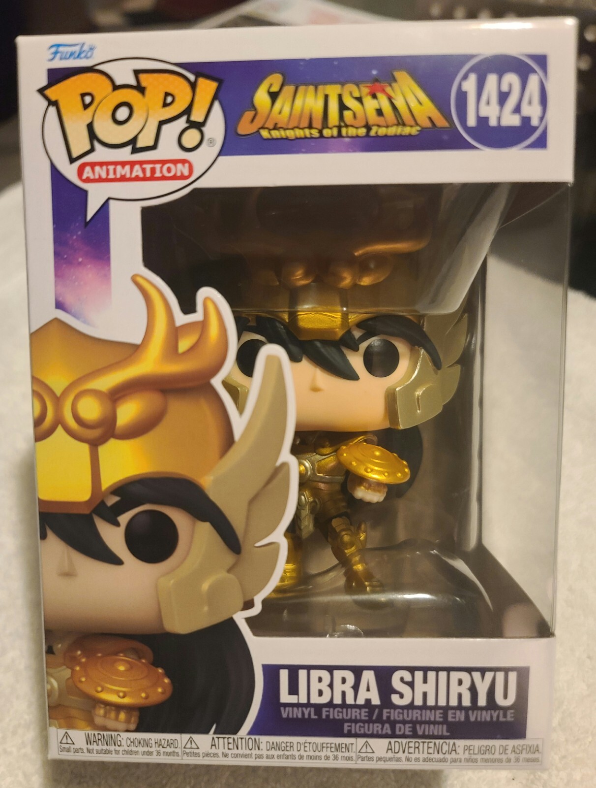 Funko Pop! Animation: Saint Seiya LIBRA SHIRYU #1424 | eBay