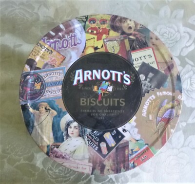 Collectable Arnott's Famous Biscuit Tin *1997 Memories *Rosella | eBay ...