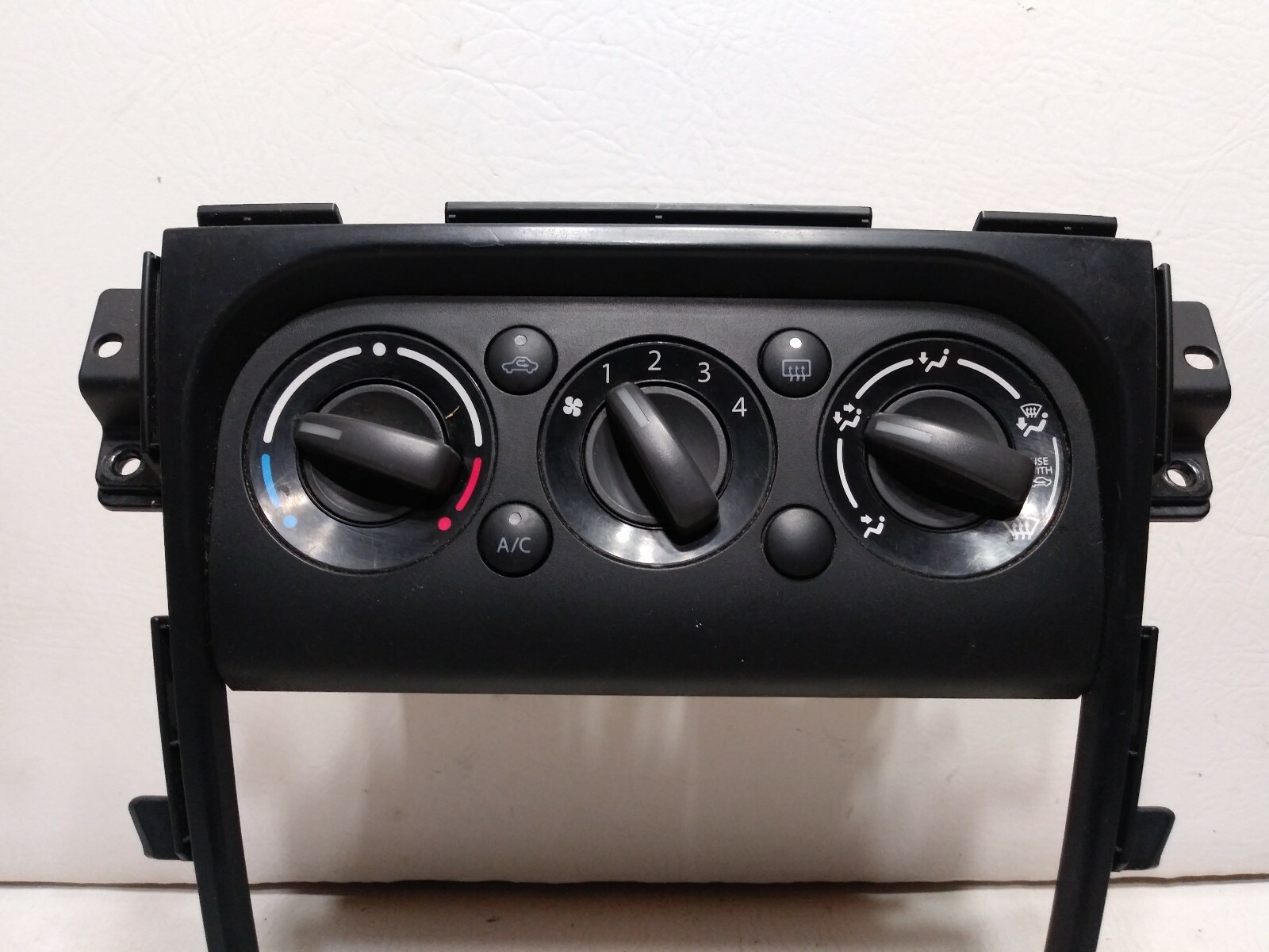 2007 2008 2009 Suzuki SX4 Center Dash Radio Climate Control Bezel Black ...