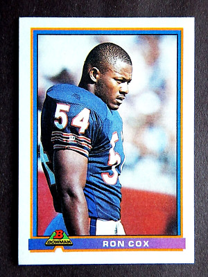 Ron Cox #67 Bowman 1991 Football Card (Chicago Bears) VG | eBay