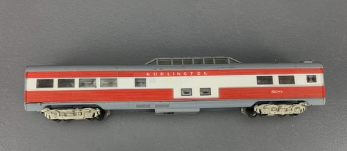 HO Athearn Streamlined Dome Passenger Car Burlington #500 HO6399 | eBay