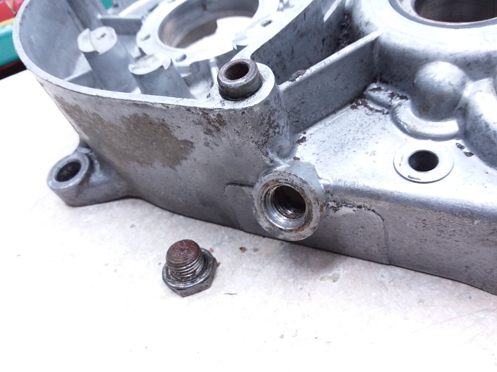 Bultaco 250 Pursang MK10 Model 192 Left Engine Crank Case 1977 ANX-B229 ...