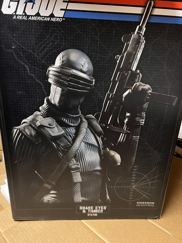 Snake Eyes and Timber G.I. Joe Polystone Statue Sideshow Regular #179/ ...