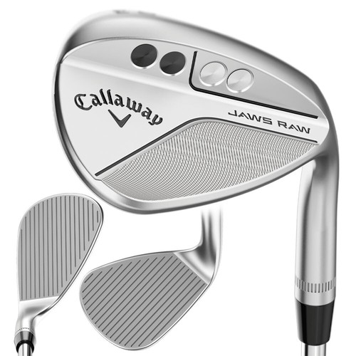 Callaway Men Jaws Raw Full Toe Face Chrome Wedge - 23 NEW | eBay
