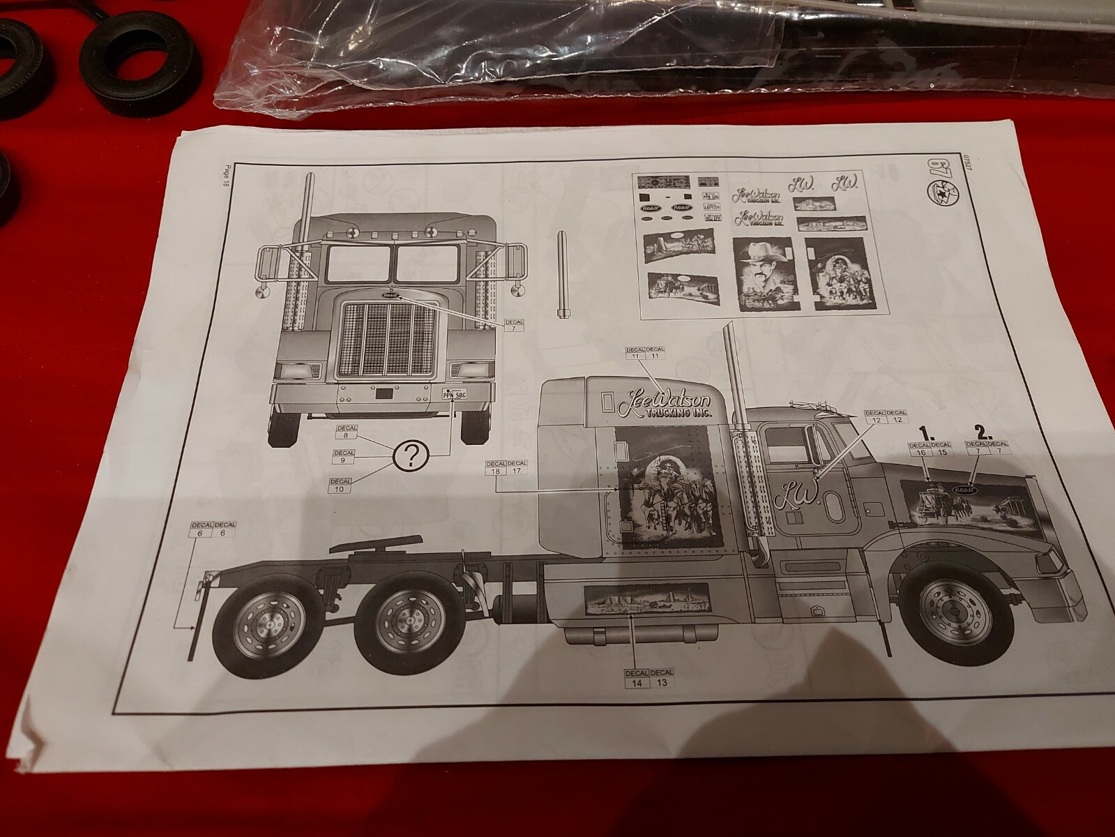 REVELL 1:24 PETERBILT 377 A/E TRUCK PLASTIC MODEL - BOX Nr 07527 - NEW ...