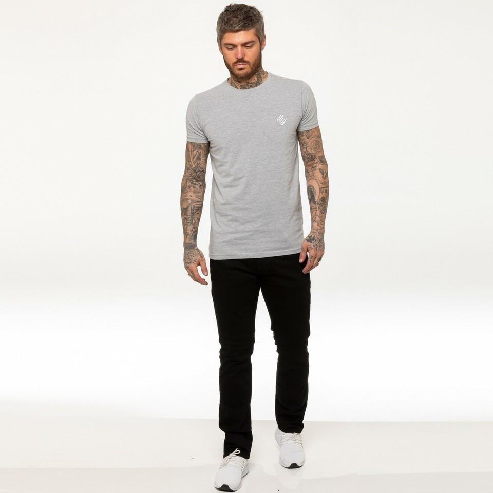 Enzo Mens Jeans Straight Leg Stretch Denim Regular Fit Trousers Pants ...