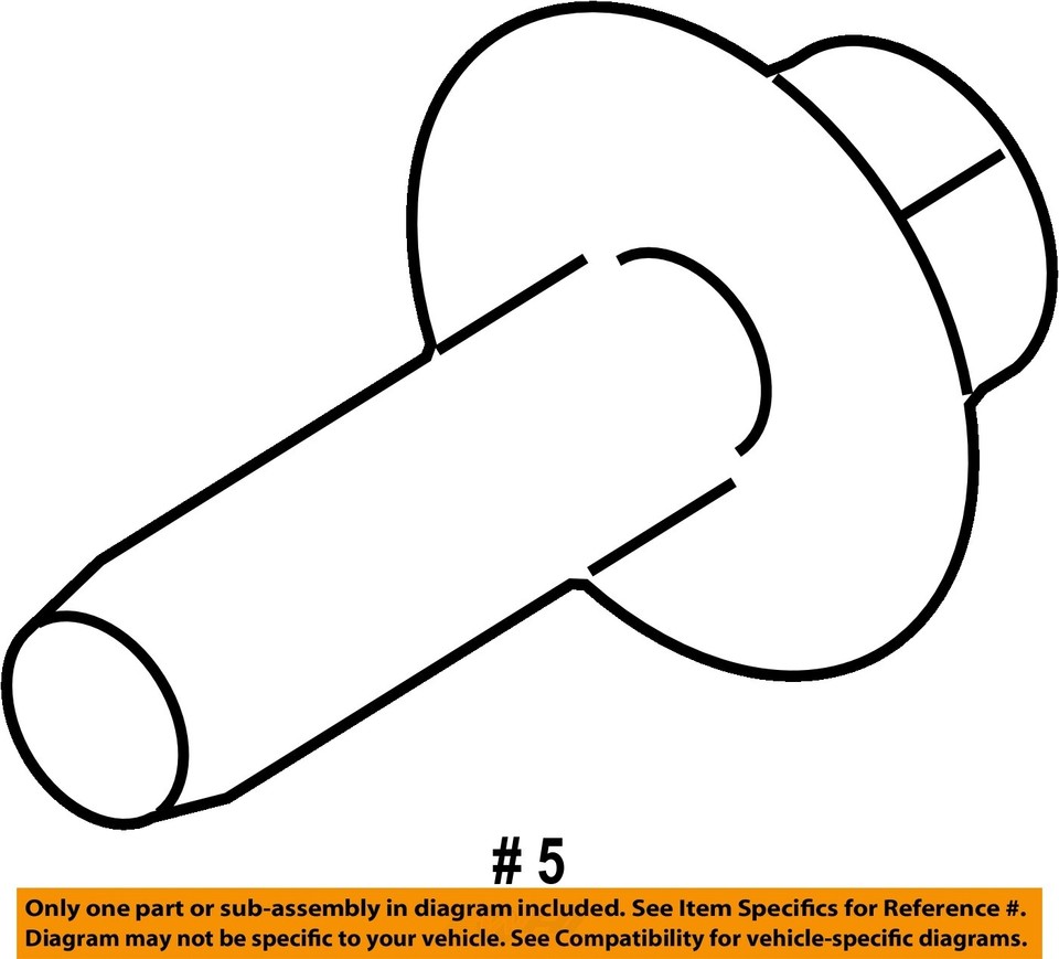 FORD OEM 15-23 E-Transit Bumper Components-Lower Impact Bar Bolt ...