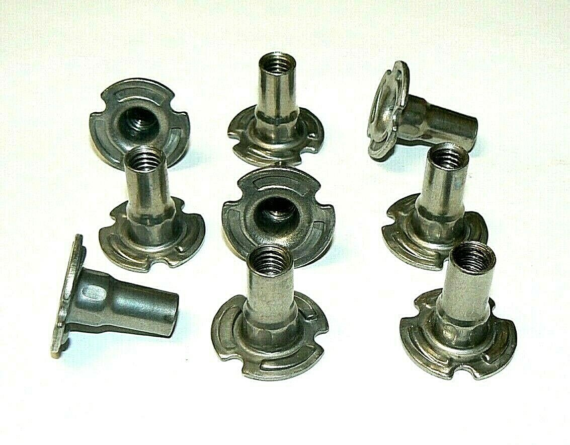 STAFAST #R561814HDLF LOCKING FLANGE PALLET NUT - PLAIN FINISH - LOT OF ...