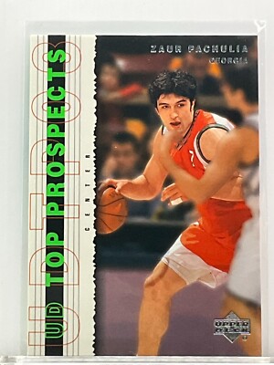 2003-04 Upper Deck Top Prospects Basketball - Zaur Pachulia - Georgiz ...
