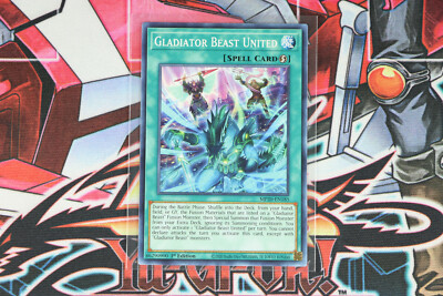 YuGiOh Spell Card Gladiator Beast United MP20-EN185 1st Edition Common ...