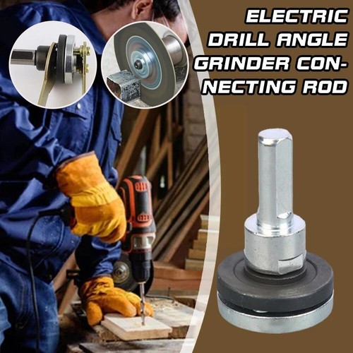 Convert Electric Drill into Angle Grinder with 10mm Shank Triangular ...