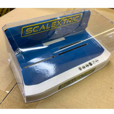 SCALEXTRIC Slot Car Crystal Display Case - White Base | eBay