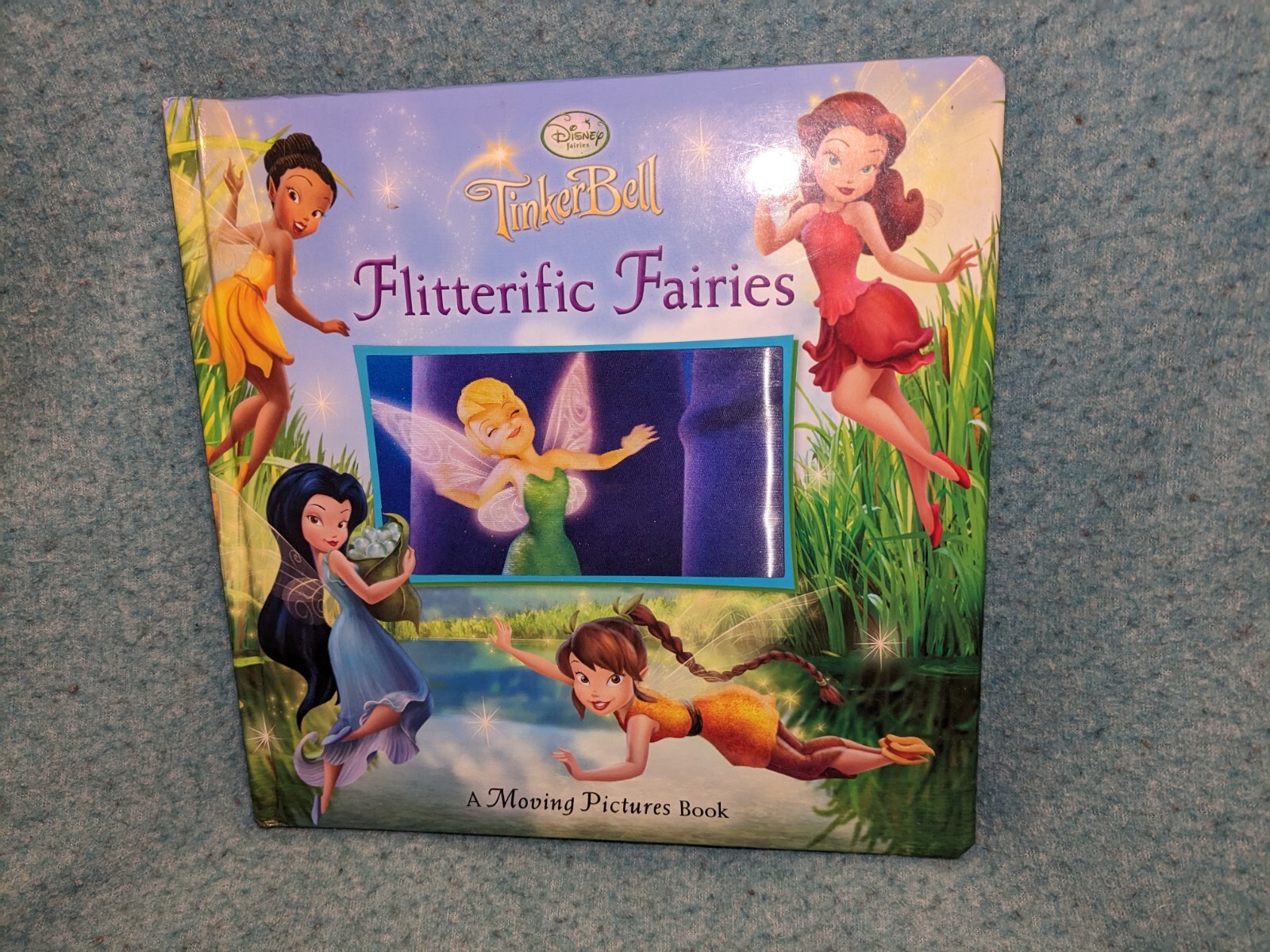 RARE DISNEY TINKER BELL ANIMATED "moving picture book" | eBay