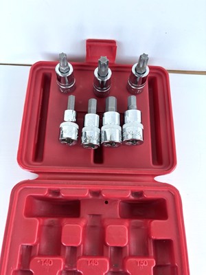 MAC TOOLS *NEAR MINT!* 3/8" DRIVE BCS700 7-PIECE DISC BRAKE SOCKET SET ...