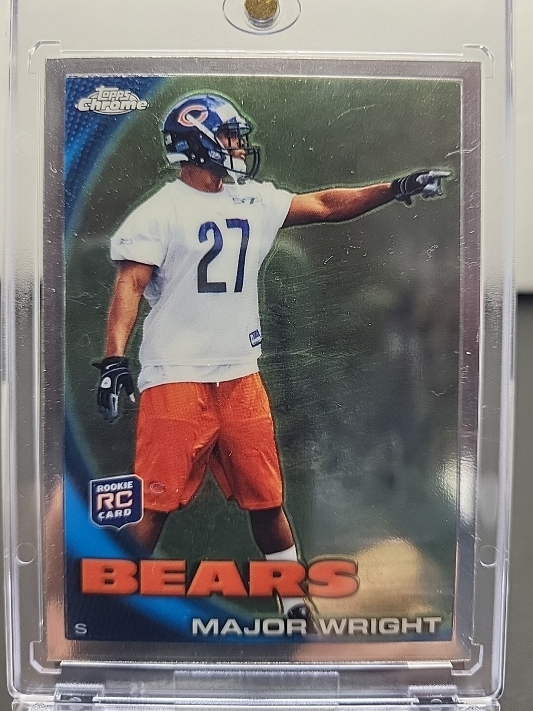 2010 TOPPS CHROME MAJOR WRIGHT ROOKIE CARD RC #C113 BEARS | eBay