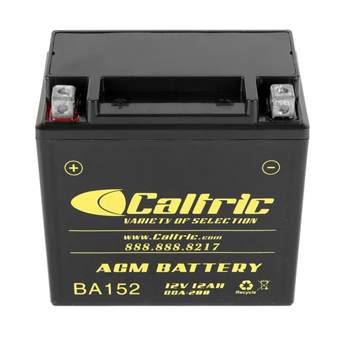 12V 12Ah CCA 200 AGM Battery for Honda 1500-HM5-631 31500-HC4-726AH ...