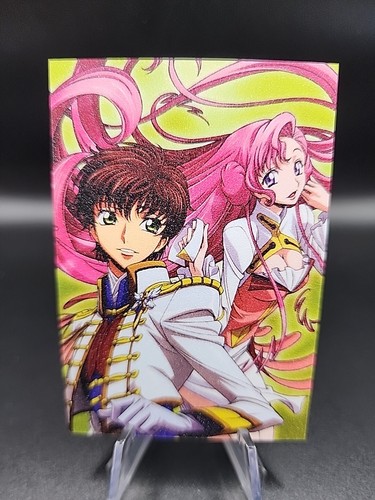 Euphemia li Britannia And Suzaku Kururugi Code Geass Anime Waifu Card ...