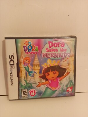 Dora the Explorer: Dora Saves the Mermaids (Nintendo DS, 2007) Unopened ...