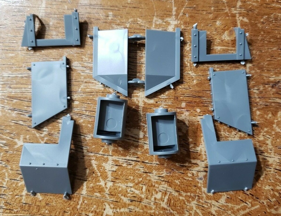 Warhammer 40k Astra Militarum Bits LRM Leman Russ Side Sponsons Set | eBay