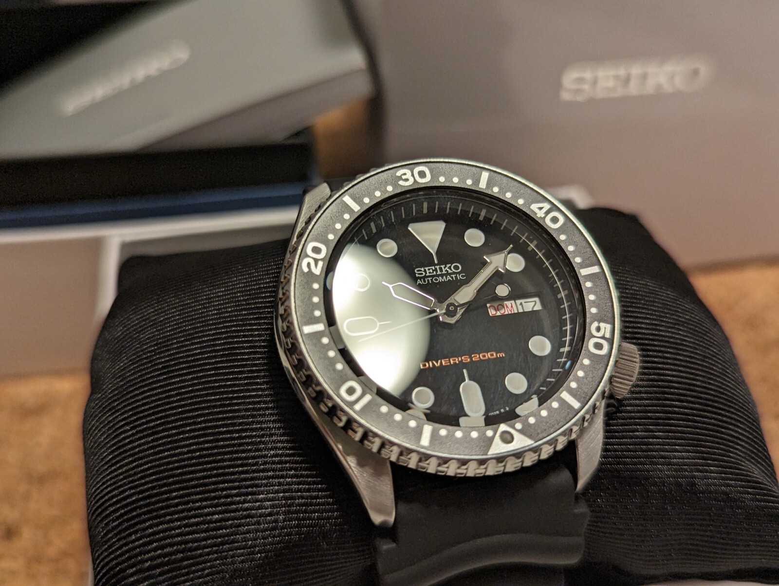 Seiko Men's Black Watch - SKX007K 93179005303| eBay