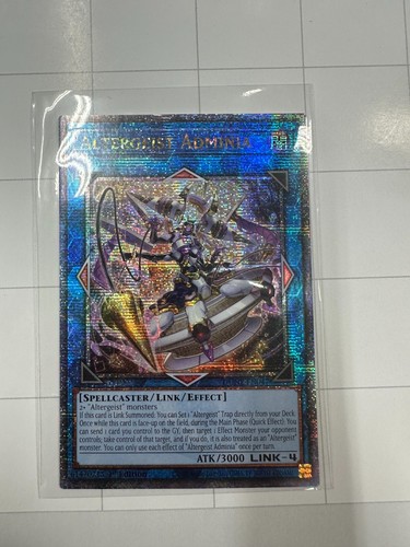 Yugioh Altergeist Adminia DUNE-EN047 Quarter Century Secret Rare Nearmint | eBay