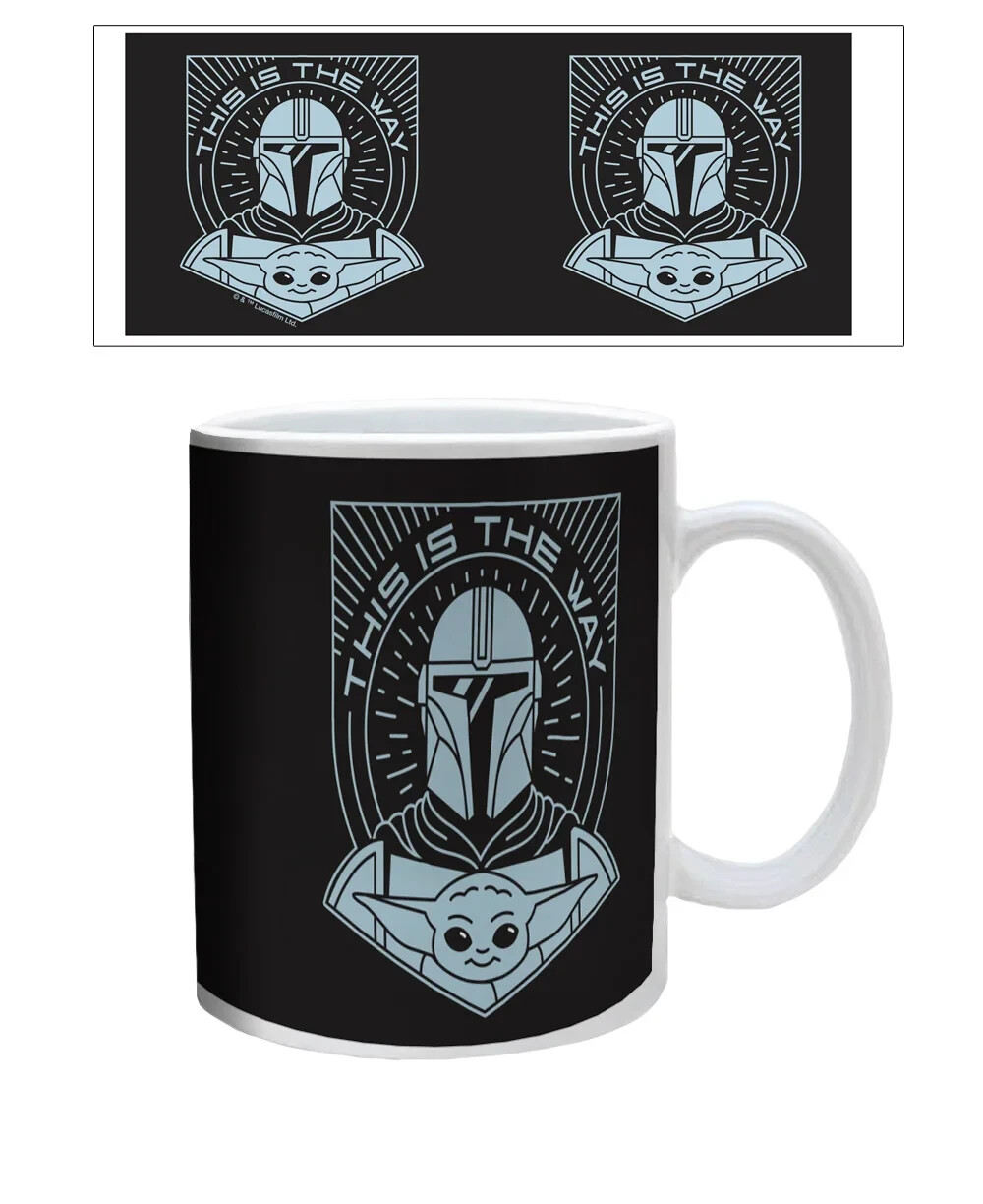THE MANDALORIAN S3 THIS IS THE WAY 11 OZ TEA COFFEE MUG STAR WARS ...